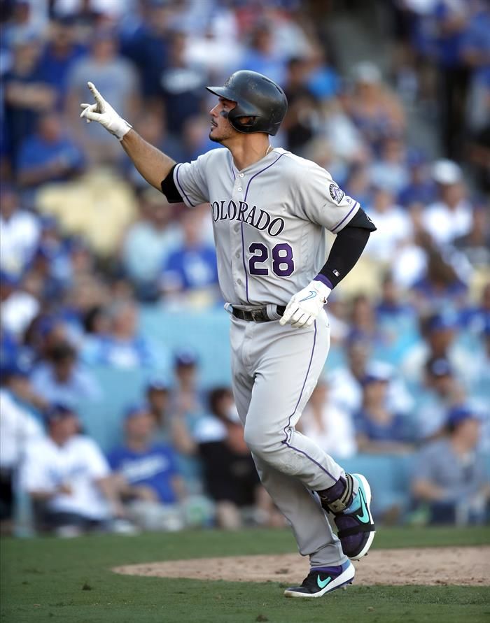 Arenado guía a Rockies al triunfo sobre Dodgers - Beisbol Mundial