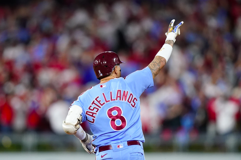 Con dos jonrones de Castellanos Filis eliminó a Bravos - Beisbol Mundial