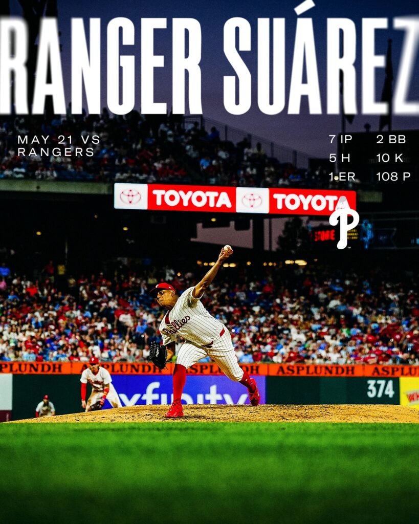 Ranger Suárez en temporadón con Filis - Beisbol Mundial