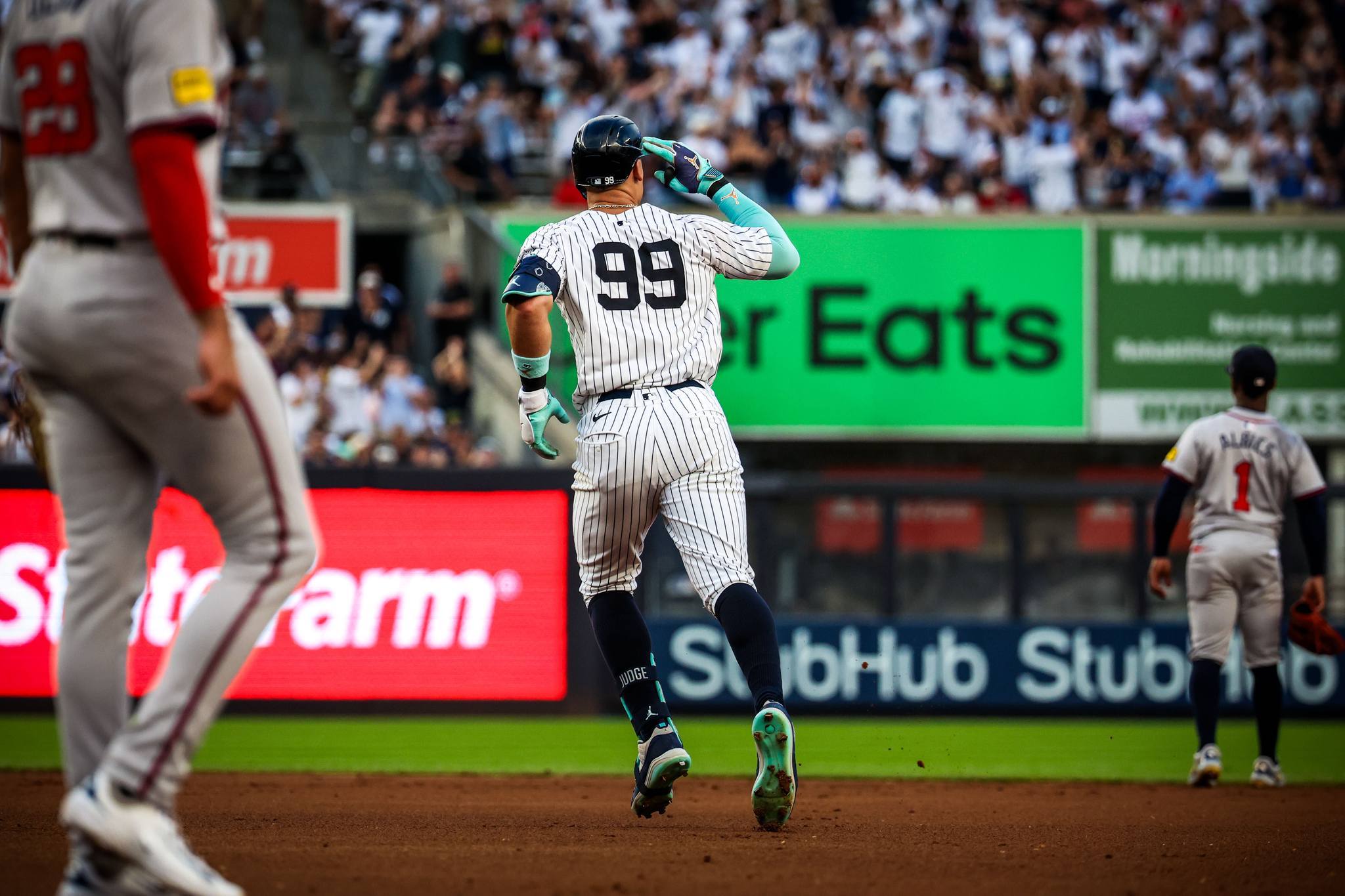 Judge llega a 28 HR y Yankees se impuso a Bravos de Atlanta - Beisbol Mundial